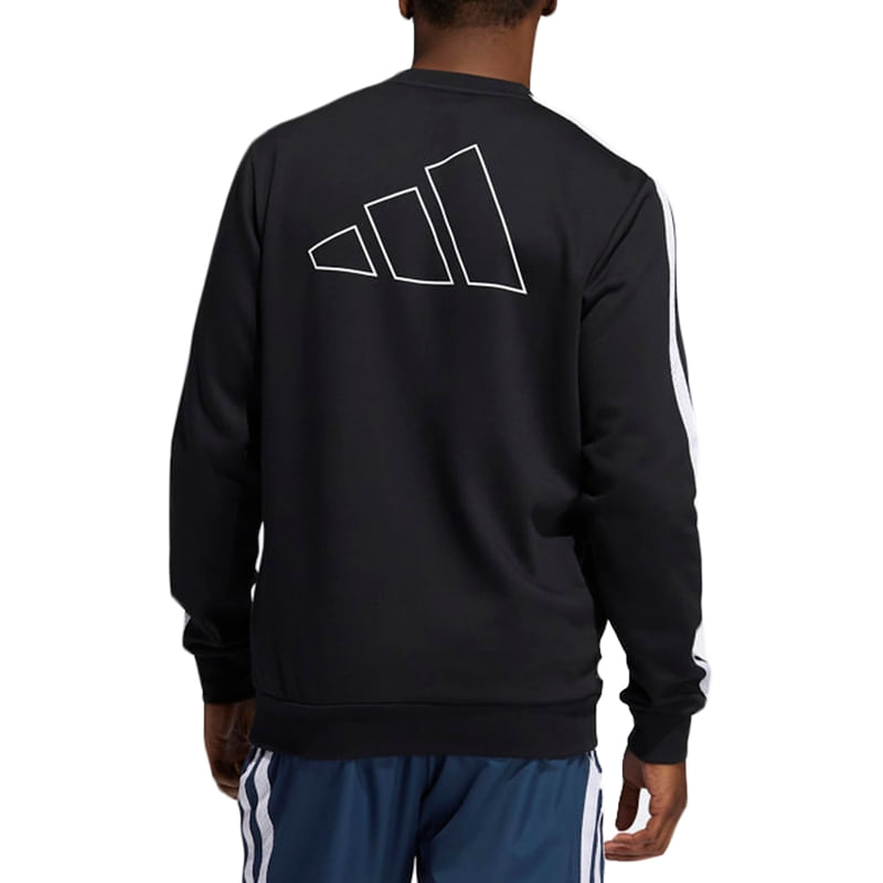 Blusa Adidas Legends Crew Stripe