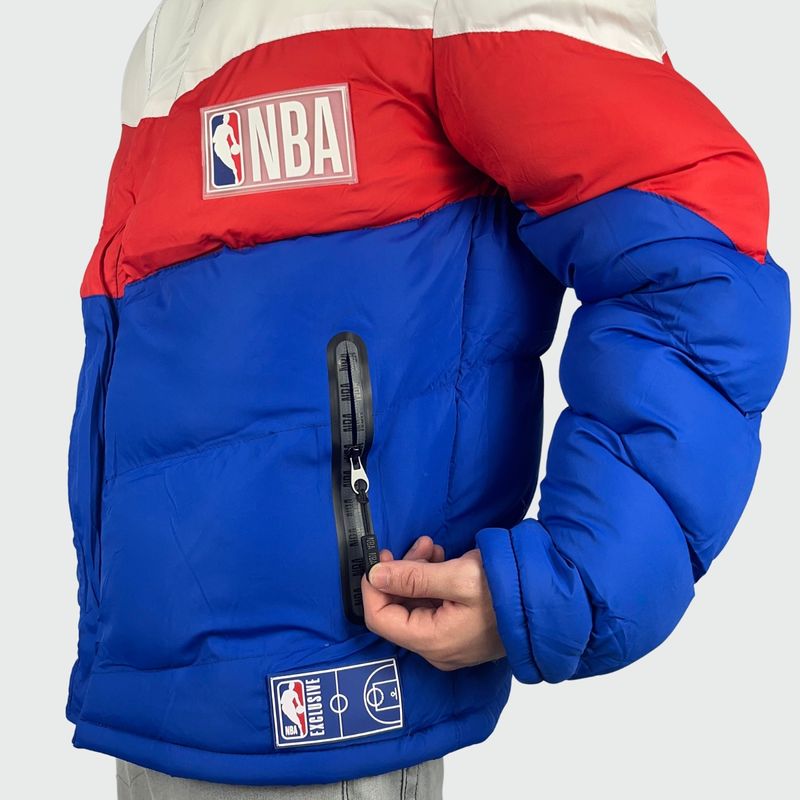 Jaqueta NBA Puffer Heavyweight Branco